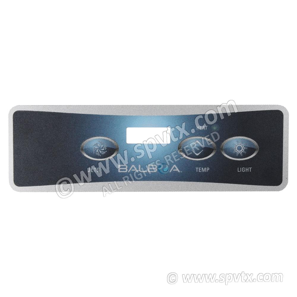 VL401 Overlay (3) 1p no air – Aquarius Spa Parts