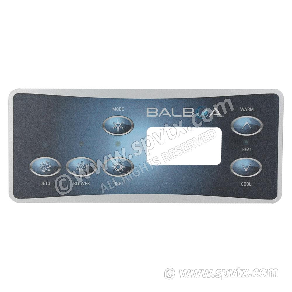 VL701S Overlay (6) 1p + air V2 – Aquarius Spa Parts