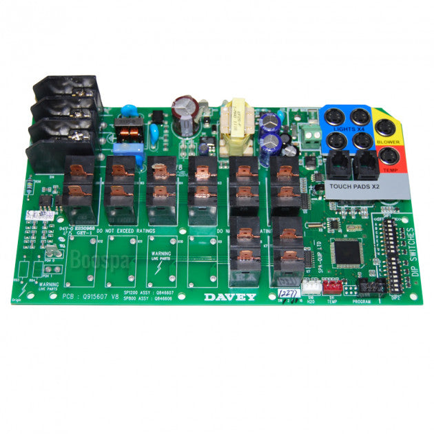 (Davey) Spa Power SP800 PCB – Aquarius Spa Parts